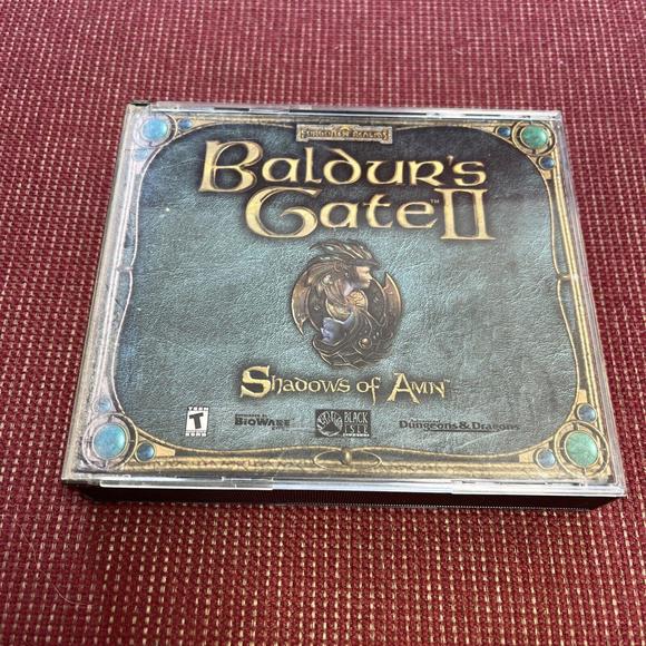 Other | Baldurs Gate 2 Ii Shadows Of Amn 4 Cds Pc Bioware Forgotten ...